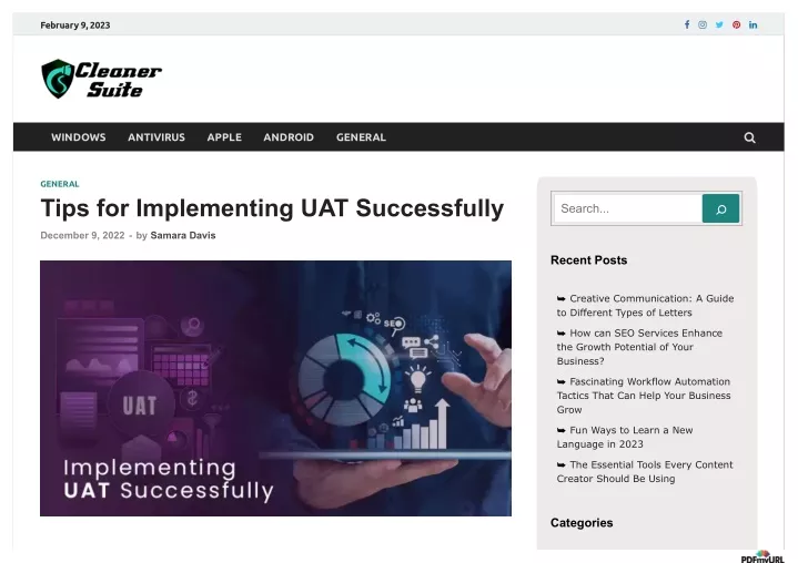 PPT - Tips for Implementing UAT Successfully PowerPoint Presentation ...