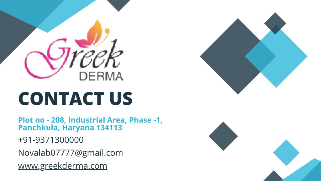 PPT - Derma PCD Pharma Franchise Company | Greek Derma PowerPoint ...