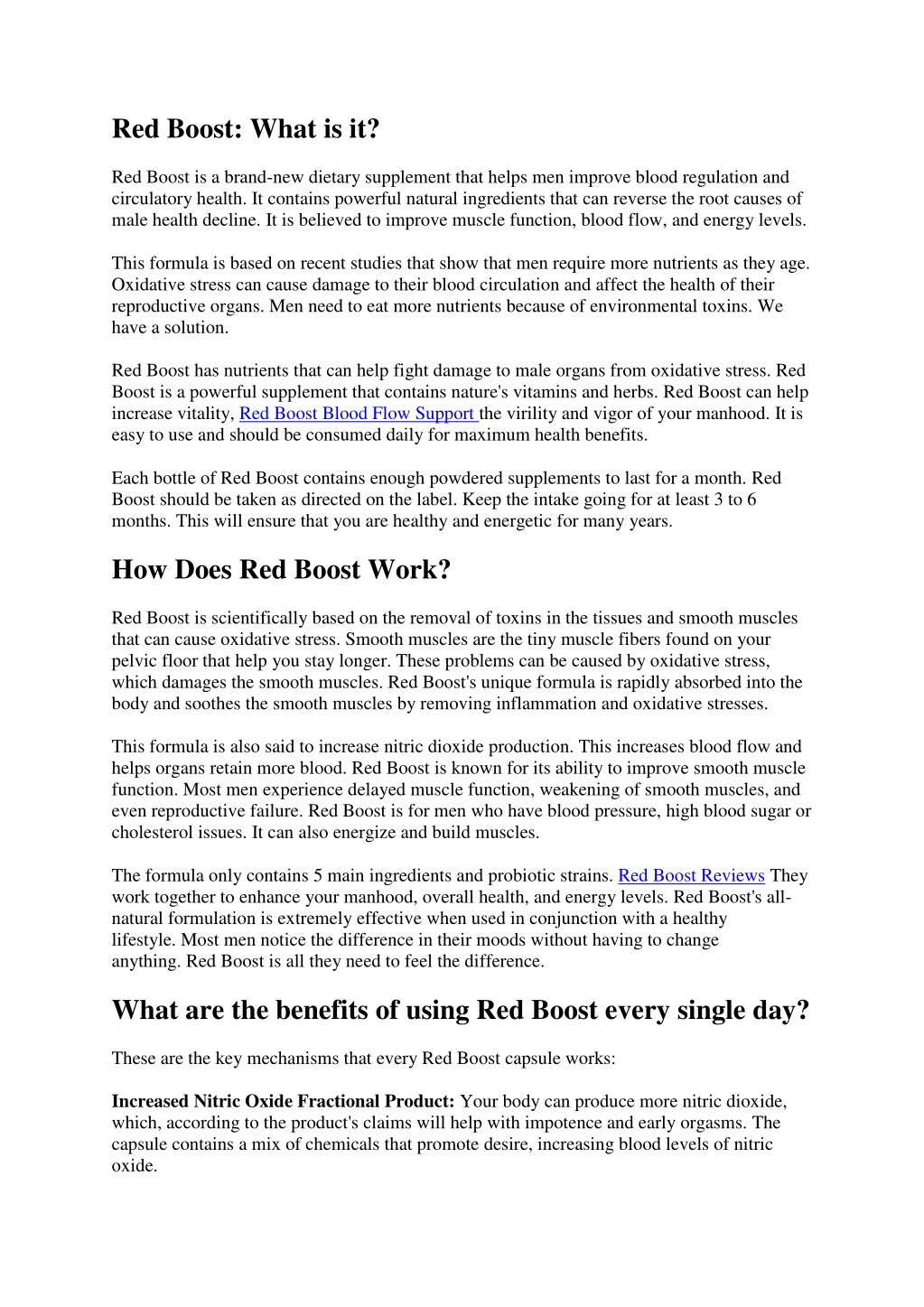 PPT - Red Boost Reviews: Price, Capsule, Legit Or Scam PowerPoint ...