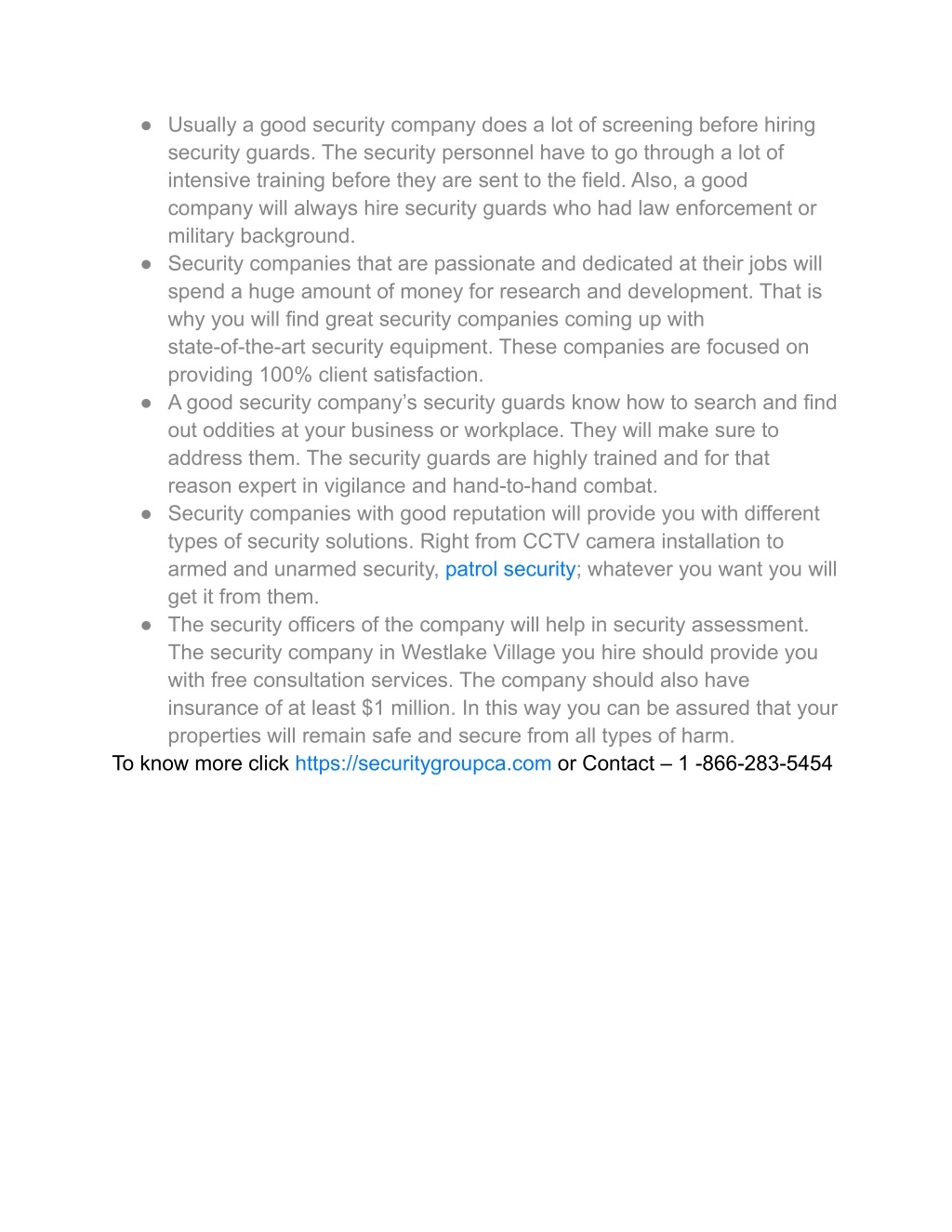 PPT - 6 crucial reasons to have a great security company in Westlake ...