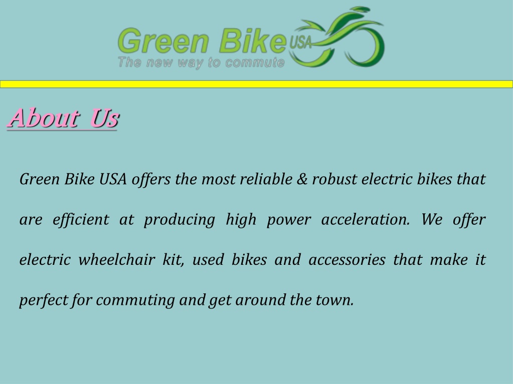 PPT - Ebike For Sale PowerPoint Presentation, free download - ID:11964352