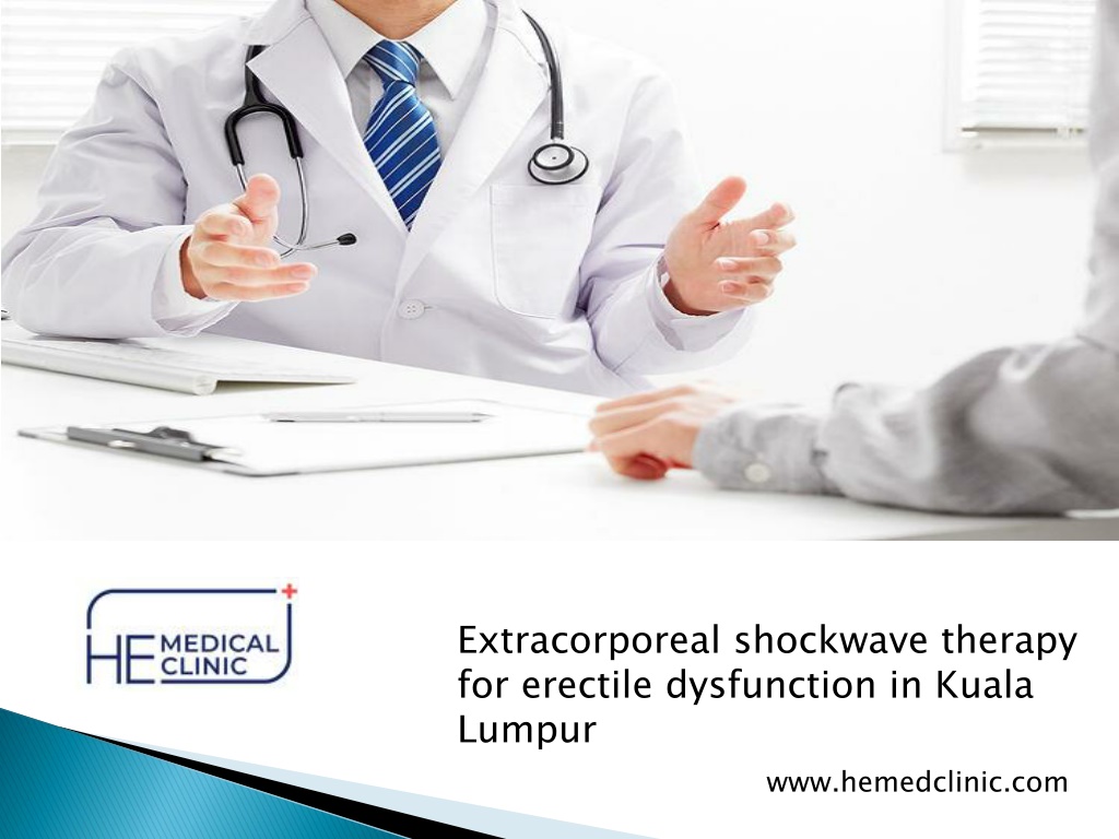 Ppt Extracorporeal Shockwave Therapy For Erectile Dysfunction In