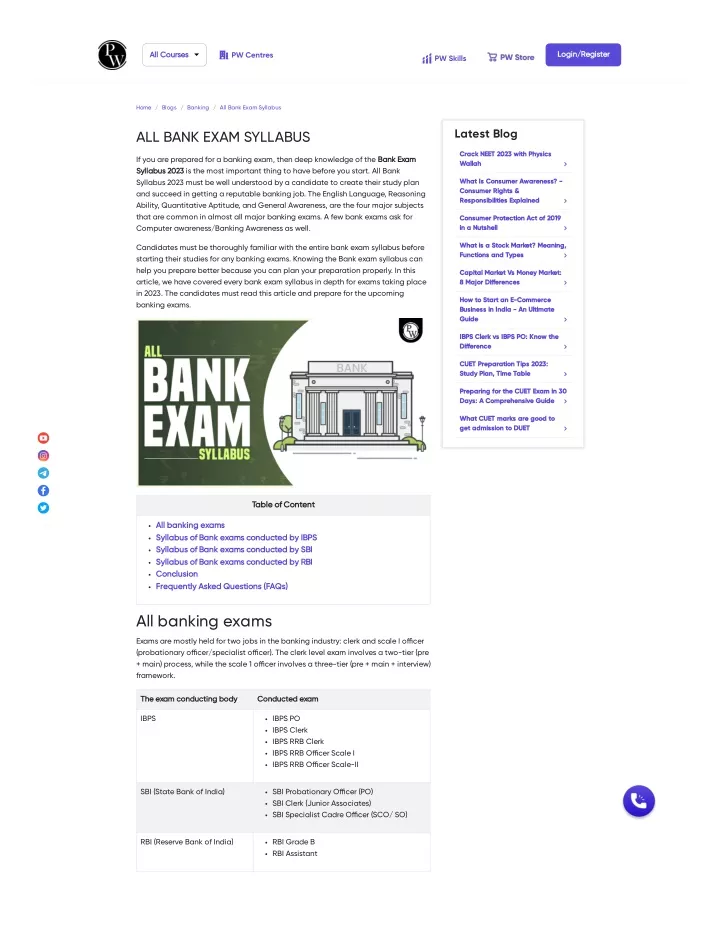 PPT - Bank Exam Syllabus | Latest Exam Pattern & Topics |Bank Wallah by ...