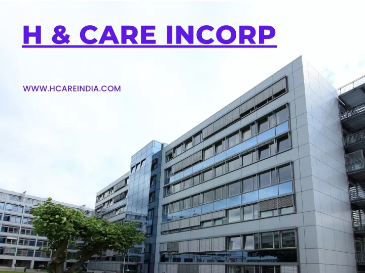 PPT - H & Care Incorp - PCD Pharma Franchise Company in India ...