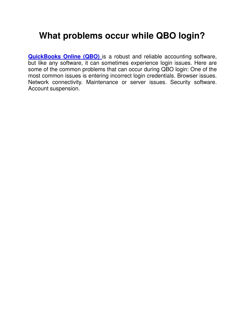 PPT - QBO-login PowerPoint Presentation, free download - ID:11967166