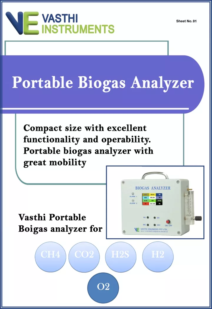 PPT - Portable Biogas Analyzer PowerPoint Presentation, free download ...