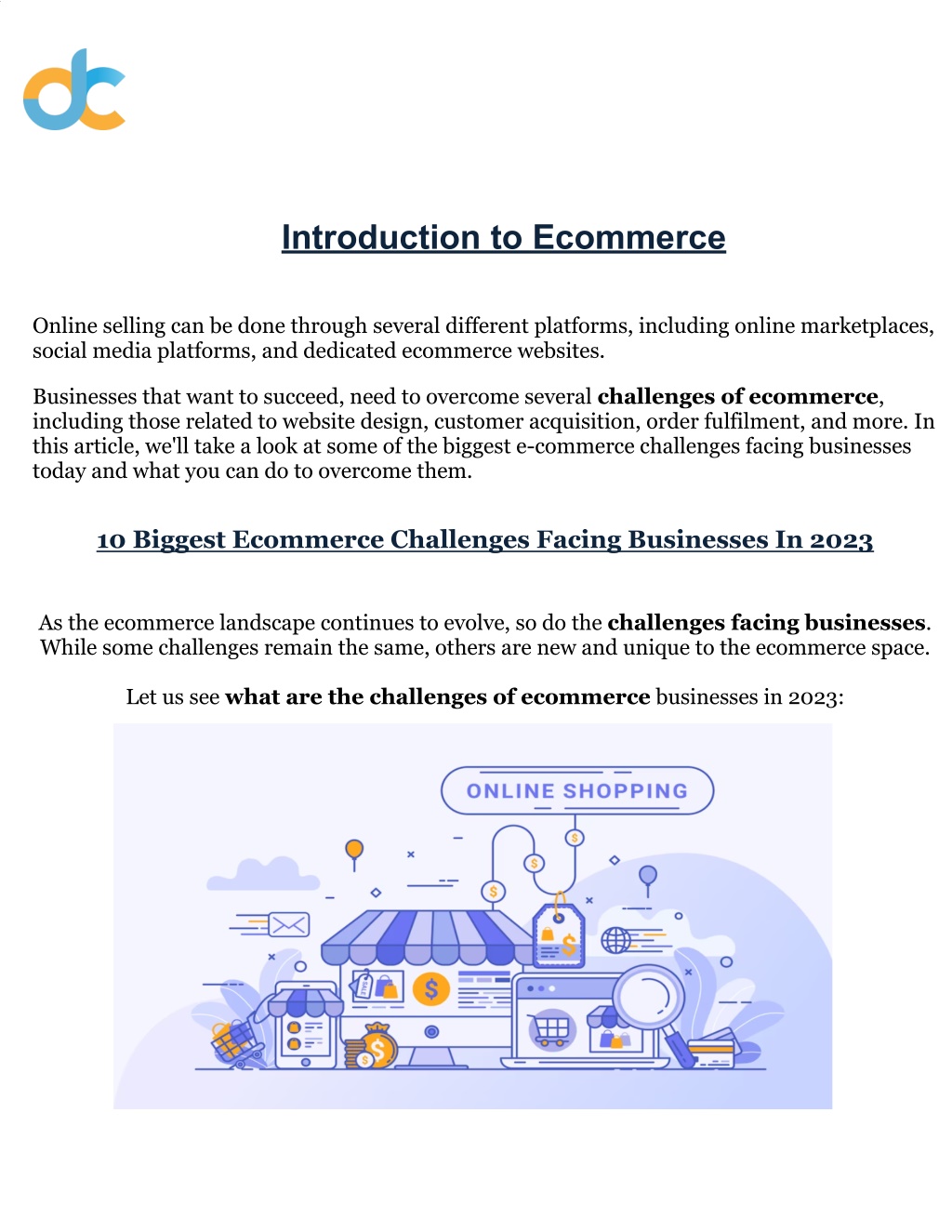 PPT - 10 Biggest Ecommerce Challenges Facing Businesses In 2023 What To ...