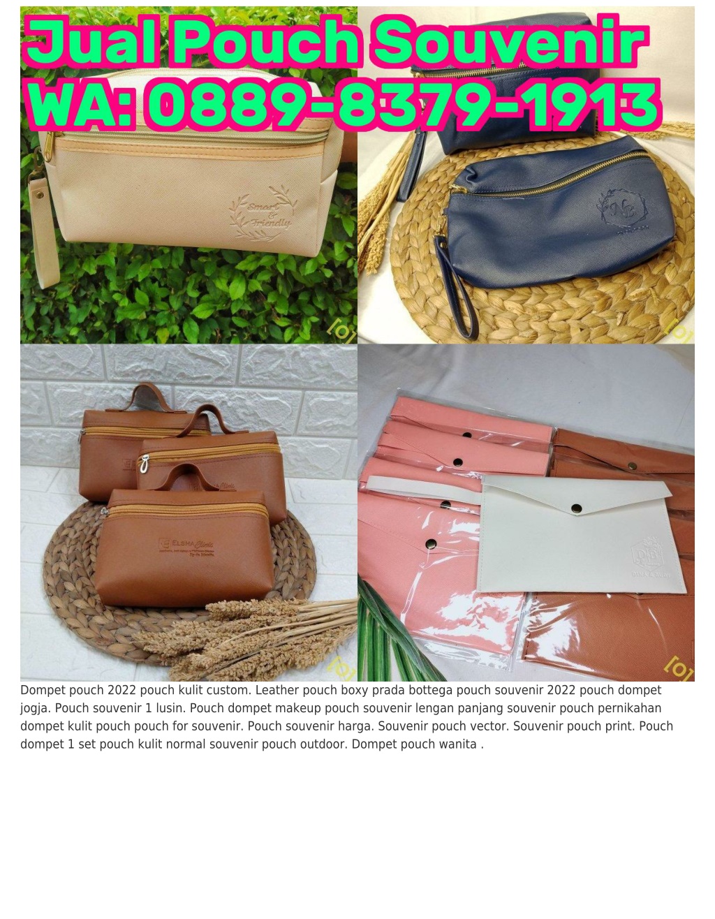 PPT - 0889–8З79–191З (WA) Contoh Souvenir Pouch Dompet Pouch Lama ...