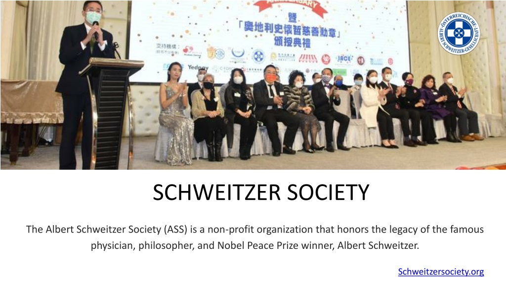 PPT - Albert Schweitzer Society Honors - Schweitzersociety.org ...
