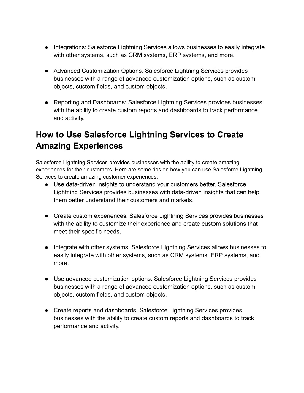 PPT - Experience the Power of Salesforce Lightning Services PowerPoint ...