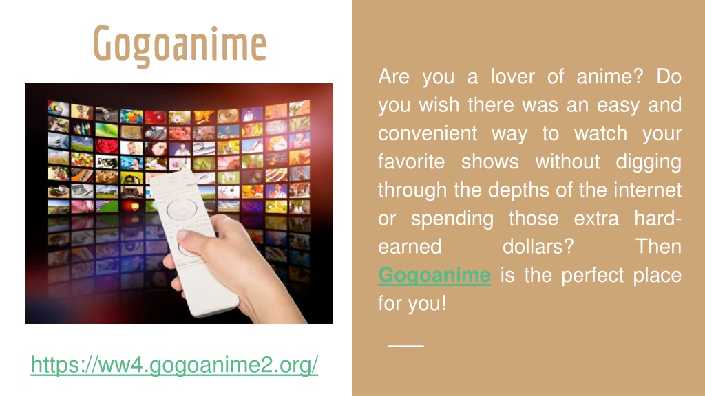 PPT - Gogoanime PowerPoint Presentation, free download - ID:11974508