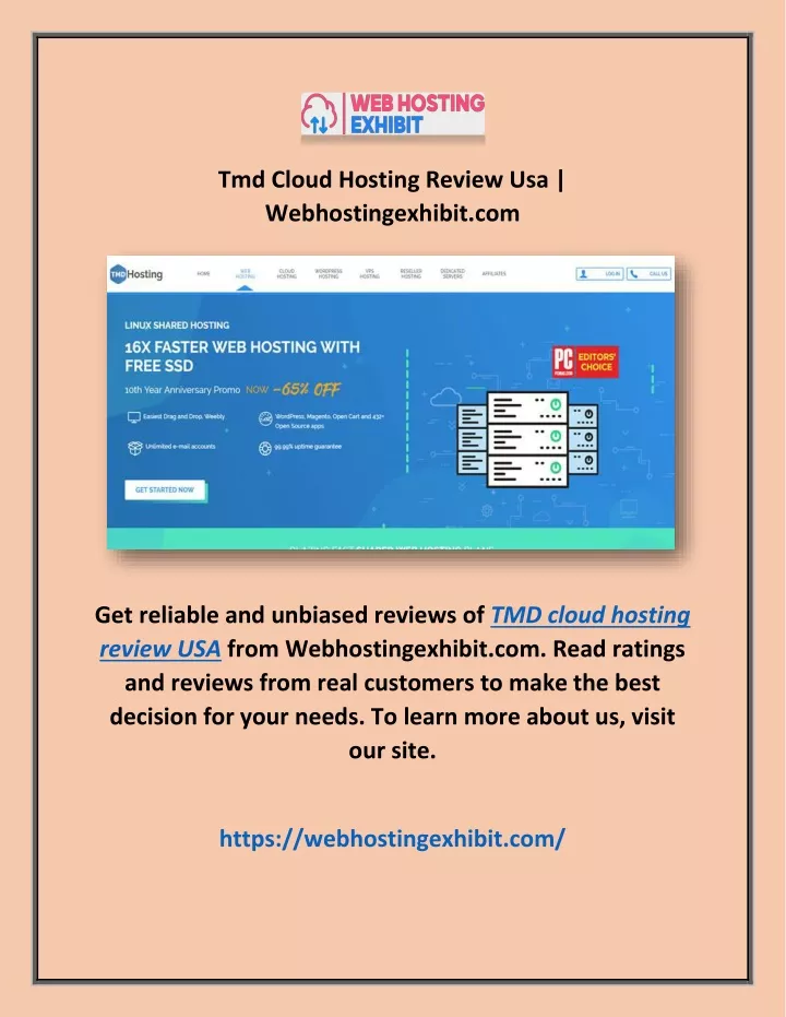 PPT - Tmd Cloud Hosting Review Usa | Webhostingexhibit.com PowerPoint Presentation - ID:11976232