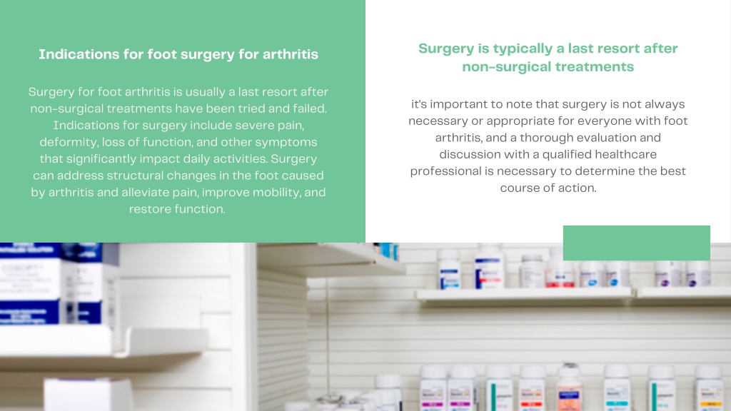 PPT - Foot Surgery for Arthritis - Foot Care Florida PowerPoint ...
