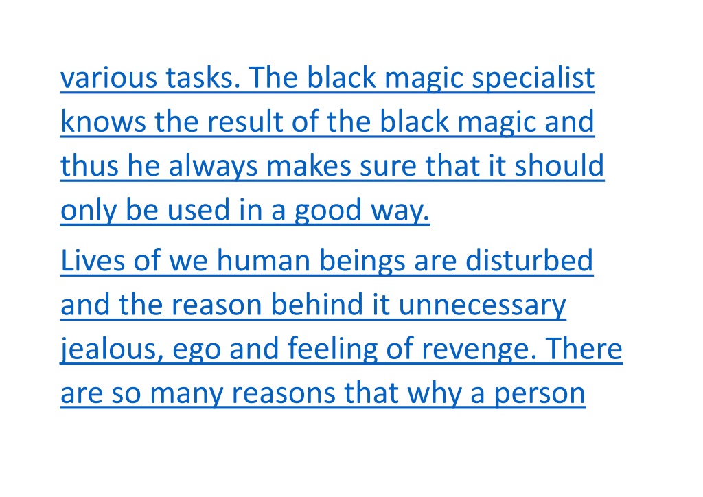 PPT - Most Famous Black Magic Removal In California PowerPoint ...