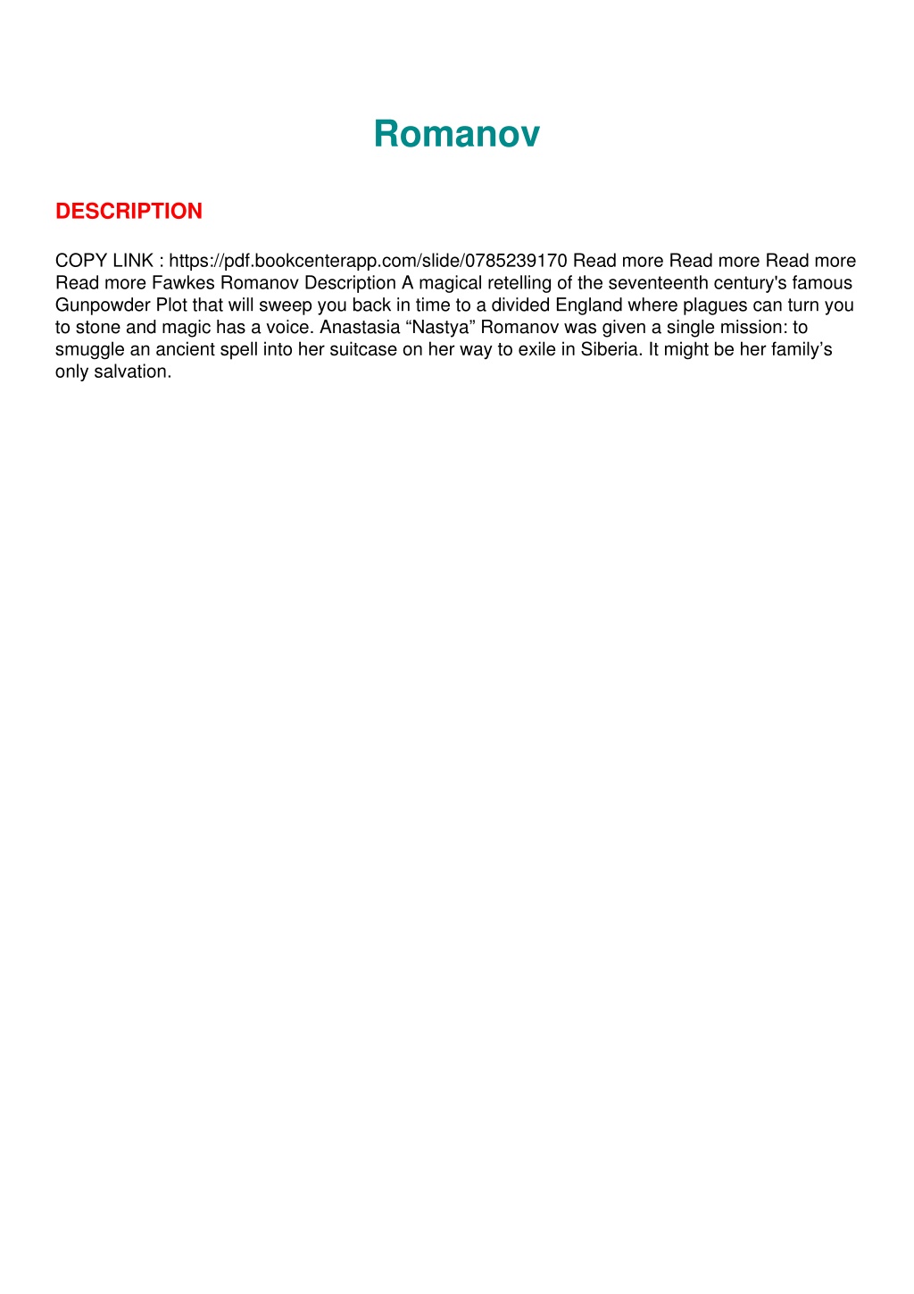 PPT - DOWNLOAD/PDF Romanov PowerPoint Presentation, free download - ID ...