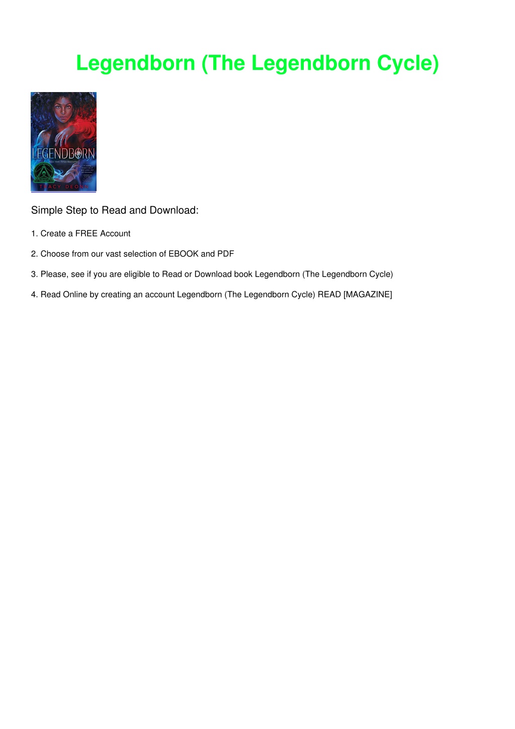 PPT - (PDF/DOWNLOAD) Legendborn (The Legendborn Cycle) PowerPoint ...