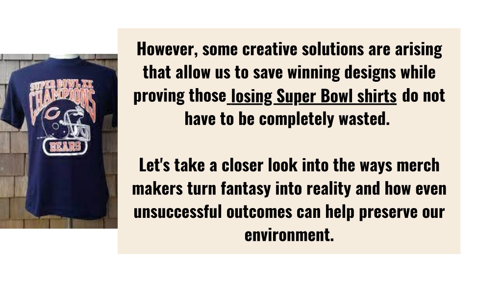 PPT - Get to Know All Details on Losing Team’s Championship Merchandise ...