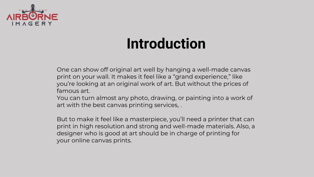 PPT - Top 5 Online Canvas Prints To Buy According To The... PowerPoint ...