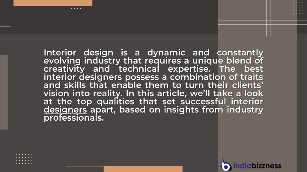 PPT - Top Qualities of Successful Interior Designers PowerPoint ...