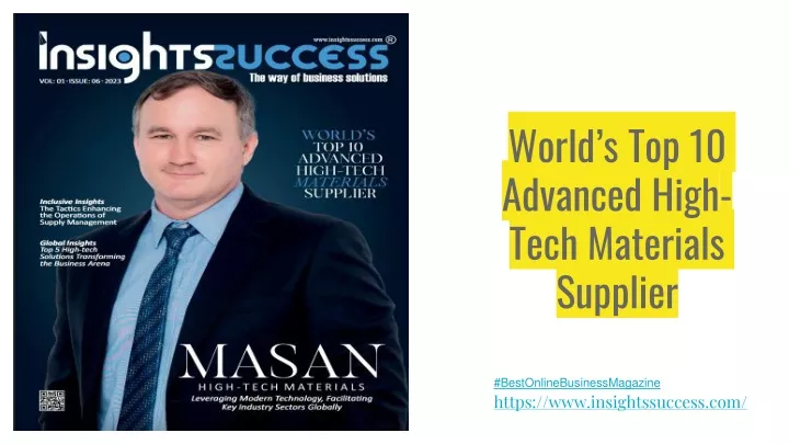 PPT - World’s Top 10 Advanced High-Tech Materials Supplier PowerPoint ...