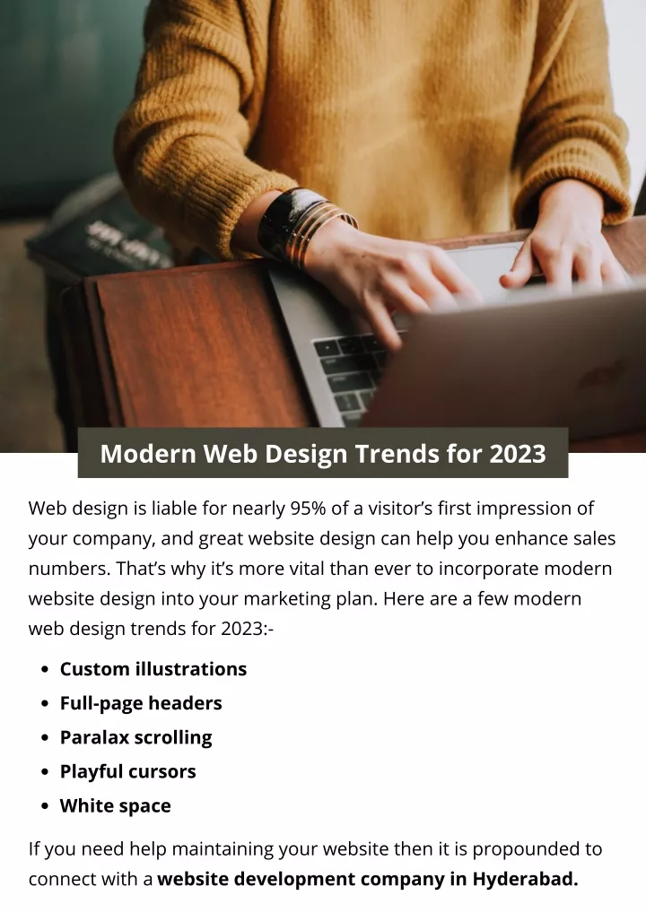 PPT - Modern Web Design Trends For 2023 PowerPoint Presentation, free ...