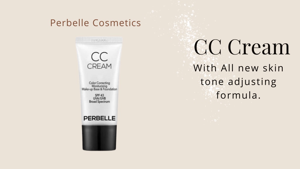 PPT - Skin Tone Adjusting Cc Cream. PowerPoint Presentation, free ...