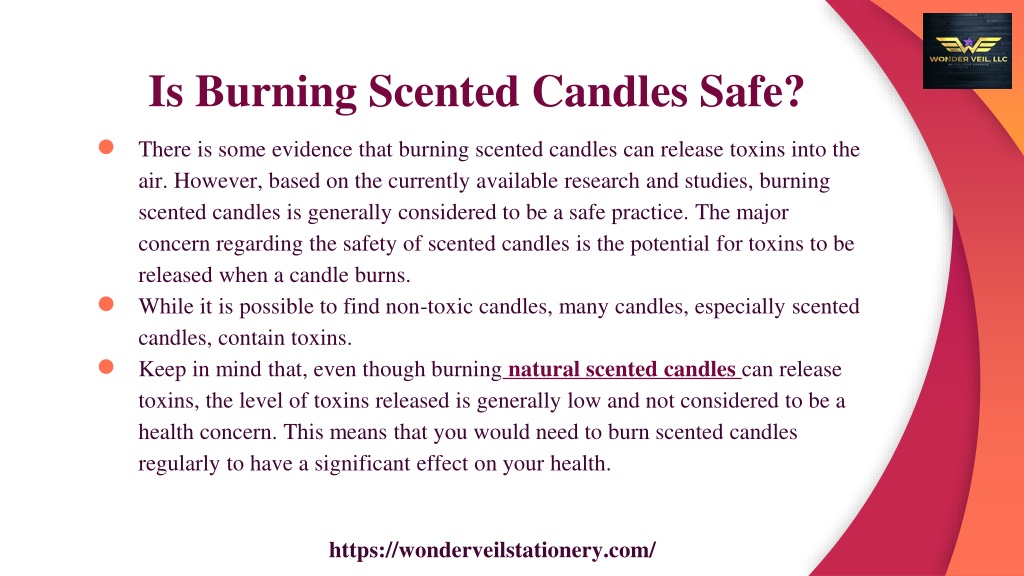 PPT - Scented Candles Toxic to Your Health - Wonder Veil Statinery ...