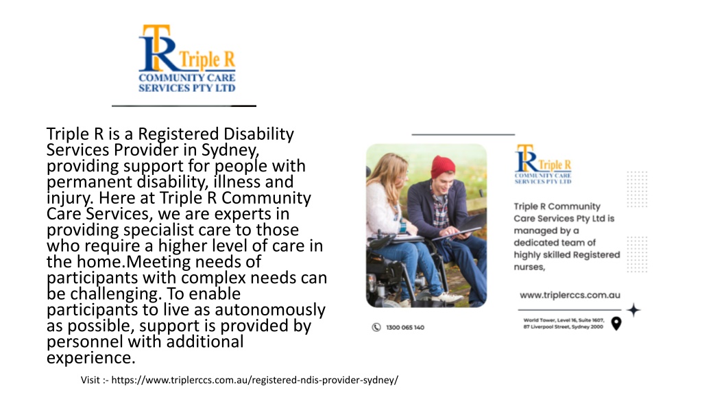 PPT - Best Nursing Homes in Sydney -Triple R Community Care Services ...