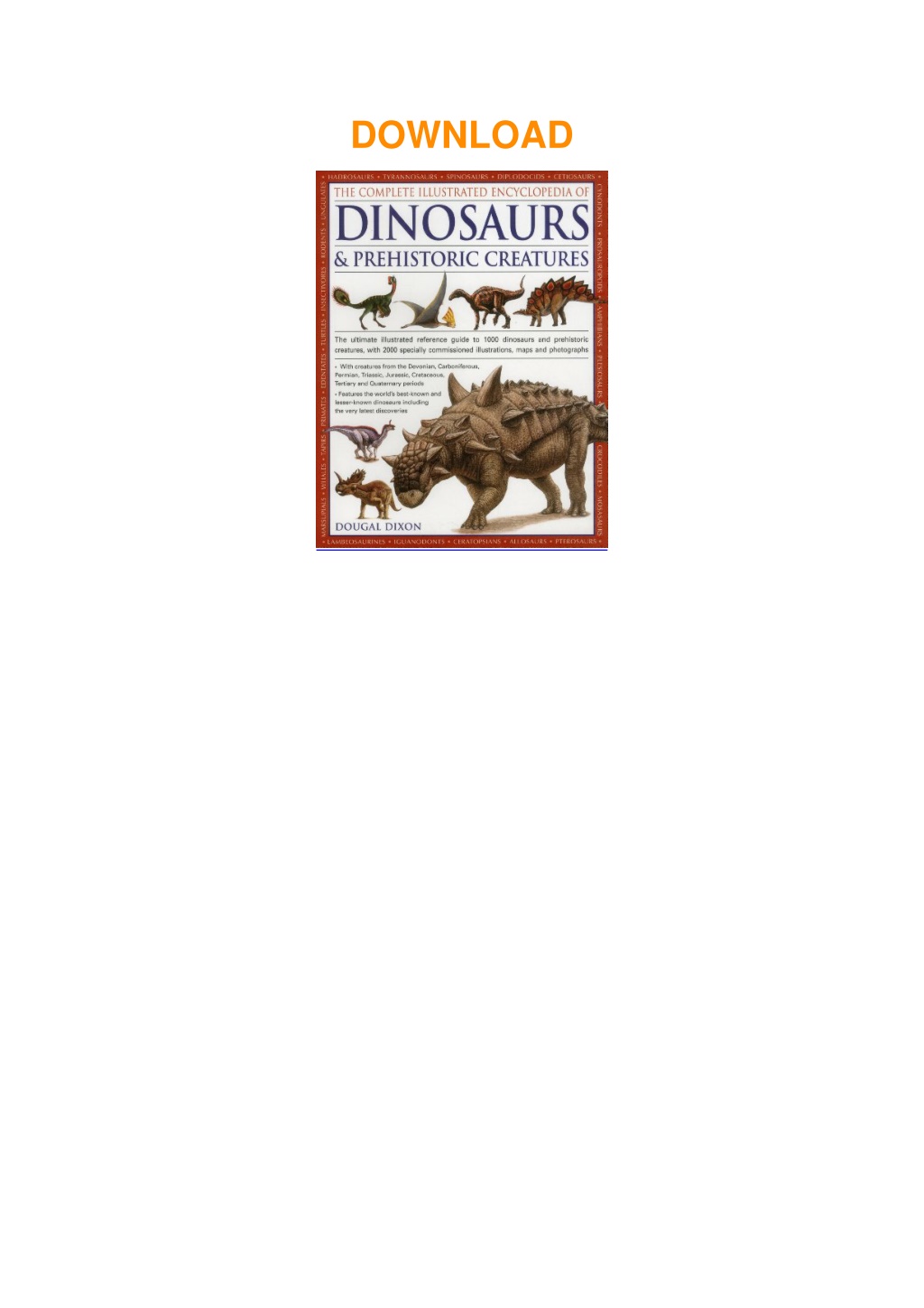 PPT - (PDF/DOWNLOAD) The Complete Illustrated Encyclopedia of Dinosaurs ...