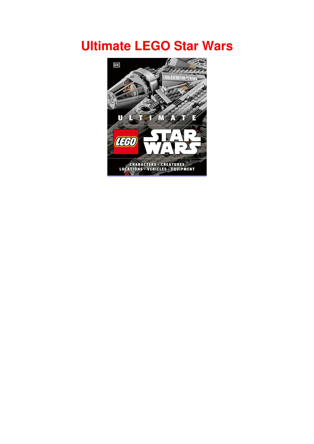 PPT - _PDF_ Ultimate LEGO Star Wars PowerPoint Presentation, free ...