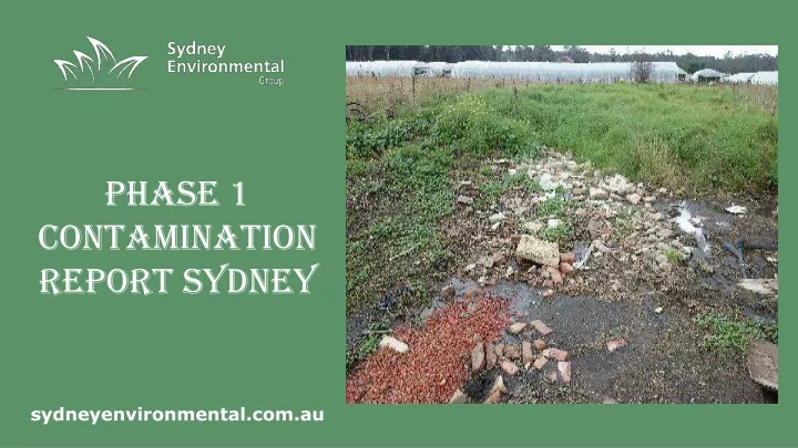 PPT - Phase 1 Contamination Report Sydney PowerPoint Presentation, free ...
