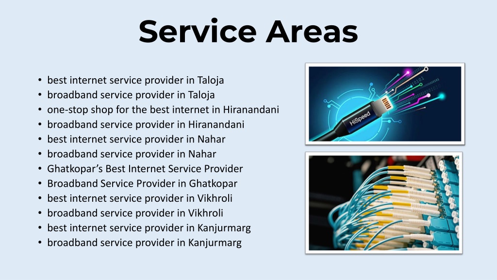 PPT - Best internet service provider in Bhiwandi, Broadband service ...