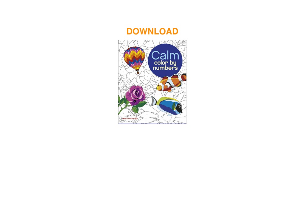 PPT - (PDF BOOK) Calm Color by Numbers (Sirius Color by Numbers ...