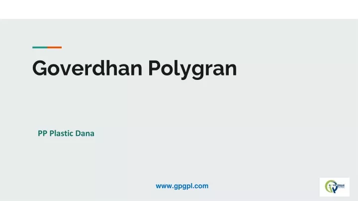 PPT - What are the Uses of PP Plastic Dana? PowerPoint Presentation ...