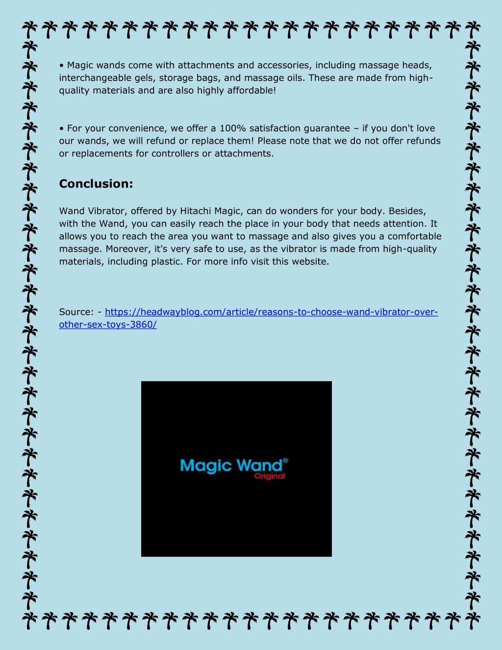 PPT - Reasons To Choose Wand Vibrator Over Other Sex Toys PowerPoint ...