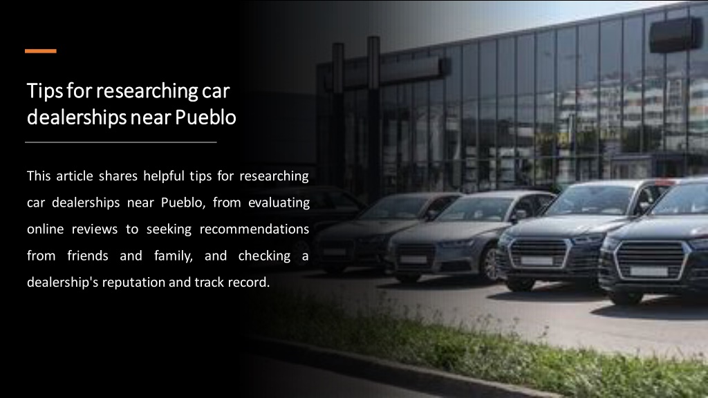 PPT - Car Buying Near Pueblo CO PowerPoint Presentation, free download ...