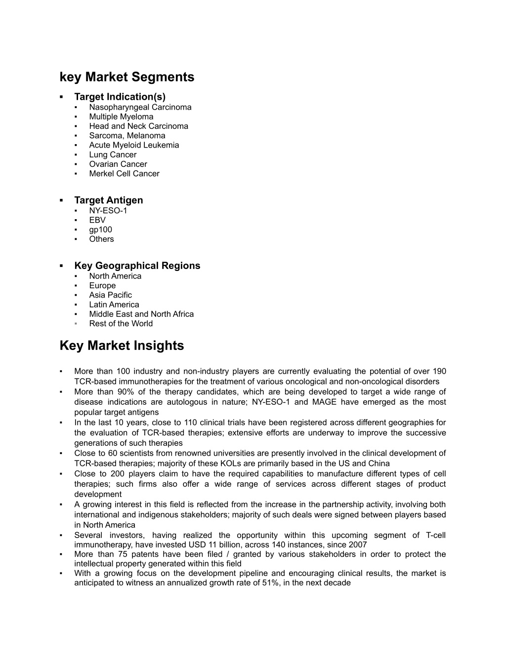 PPT - Global TCR Therapies Market | Industry Analysis | Market Size ...