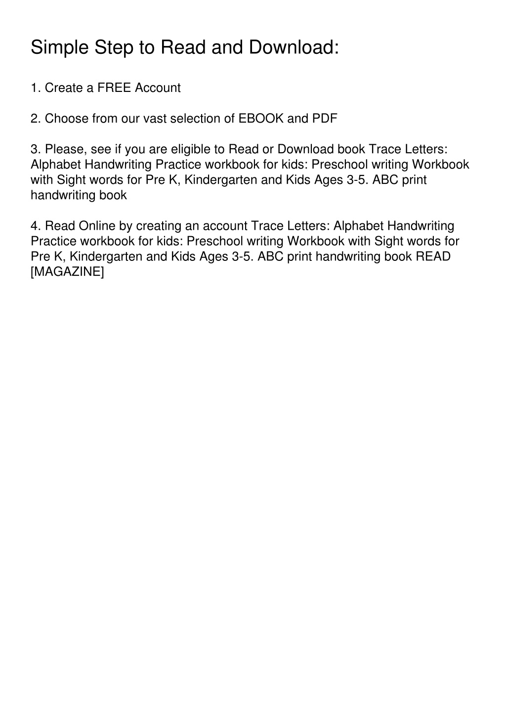 PPT - ‹download› [pdf] Trace Letters: Alphabet Handwriting Practice ...