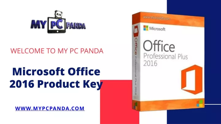 PPT - Microsoft Office 2016 Product Key PowerPoint Presentation, free ...