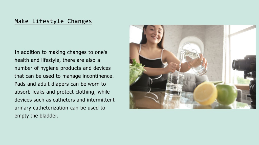 PPT - Prevent Incontinence With Health And Hygiene PowerPoint ...