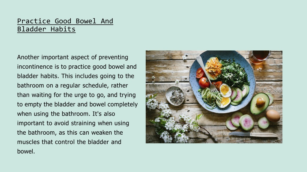 PPT - Prevent Incontinence With Health And Hygiene PowerPoint ...