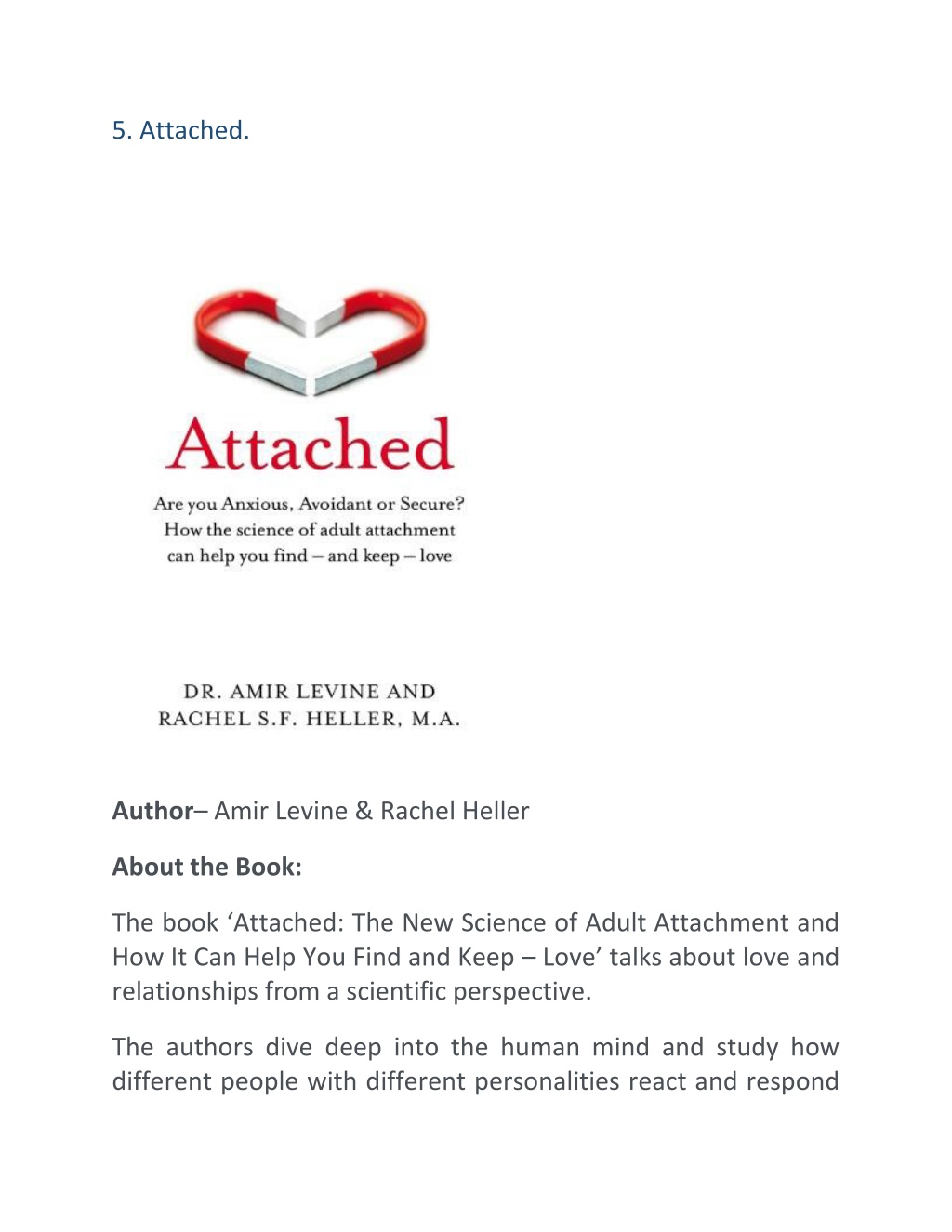 PPT - Top 6 relationship books for singles PowerPoint Presentation ...