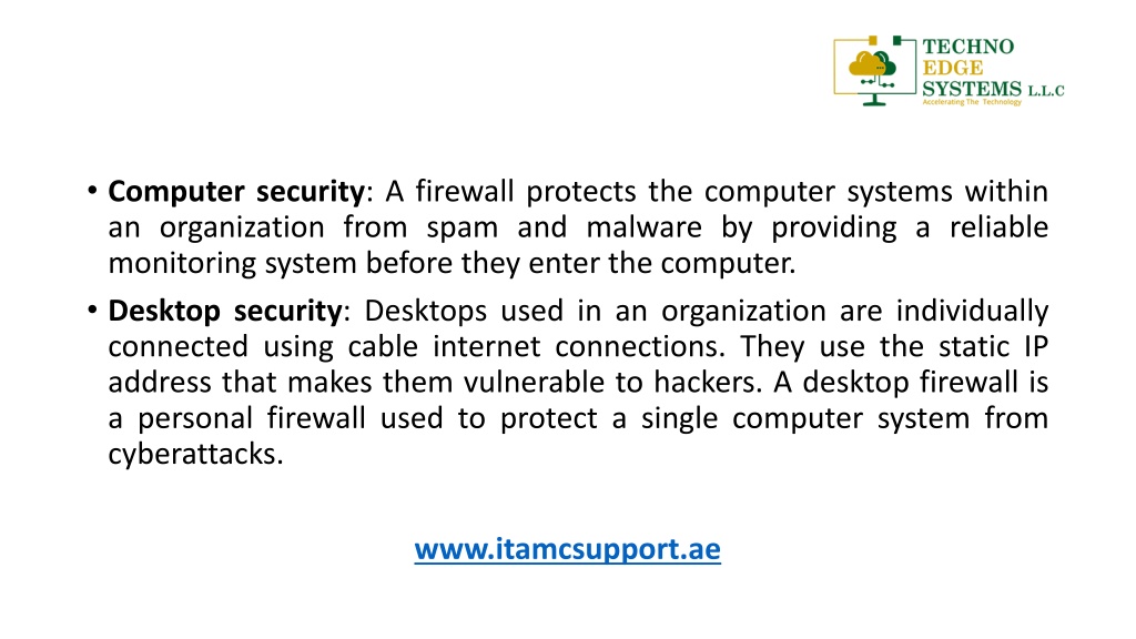 PPT - What Makes Firewalls So Important to Businesses Today Various ...