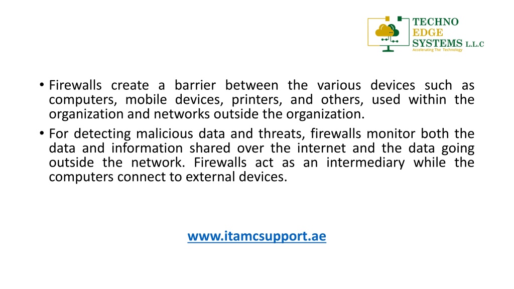 PPT - What Makes Firewalls So Important to Businesses Today Various ...