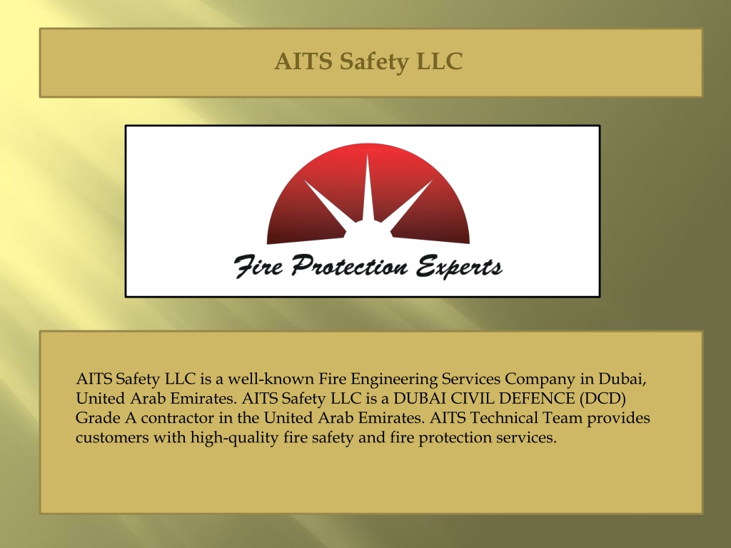 PPT - Top 3 Fire and Safety companies in Dubai PowerPoint Presentation - ID:11992902