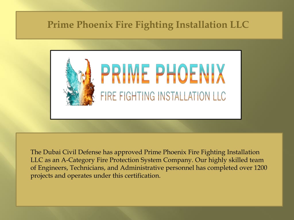 PPT - Top 3 Fire and Safety companies in Dubai PowerPoint Presentation - ID:11992902