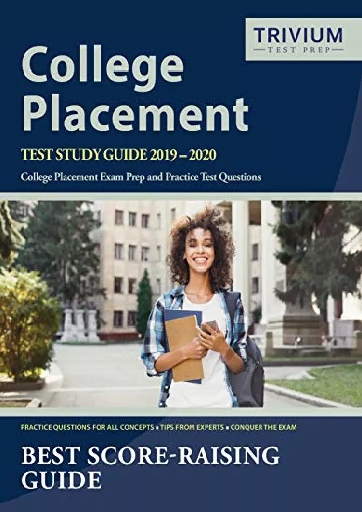 PPT - free pdf College Placement Test Study Guide 2019-2020: College ...