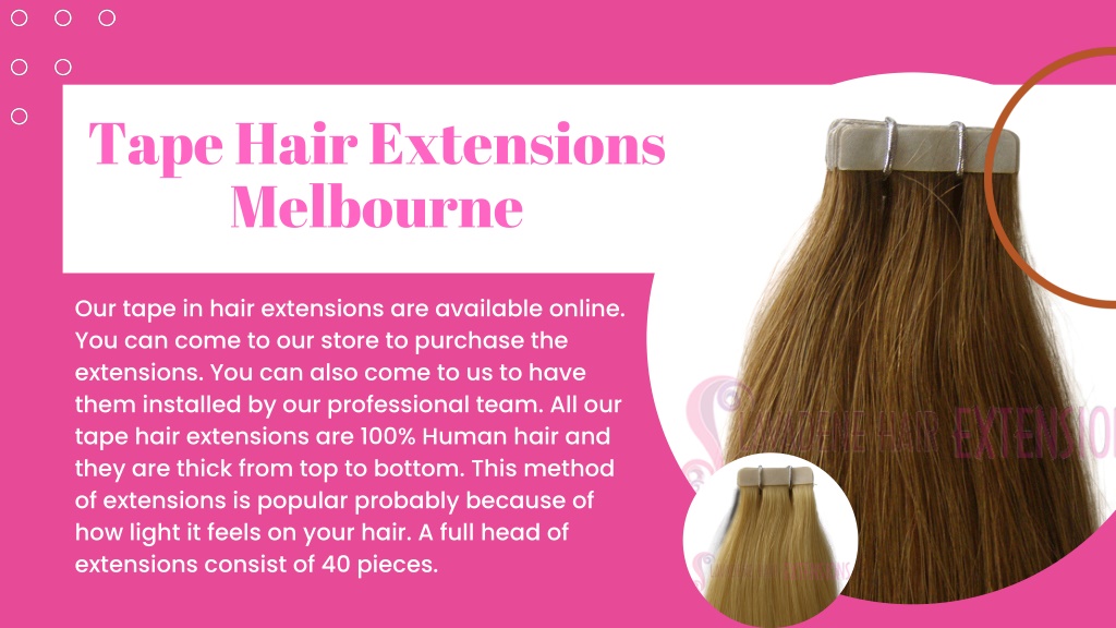 PPT - Clip in Hair Extensions Melbourne - Lavadene Hair Extensions ...