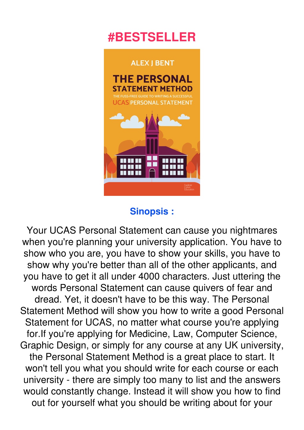 PPT - download The Personal Statement Method: The Fuss-Free Guide To ...