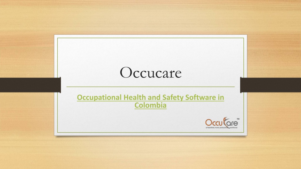 PPT - Occupational Health and Safety Software in Colombia PowerPoint ...
